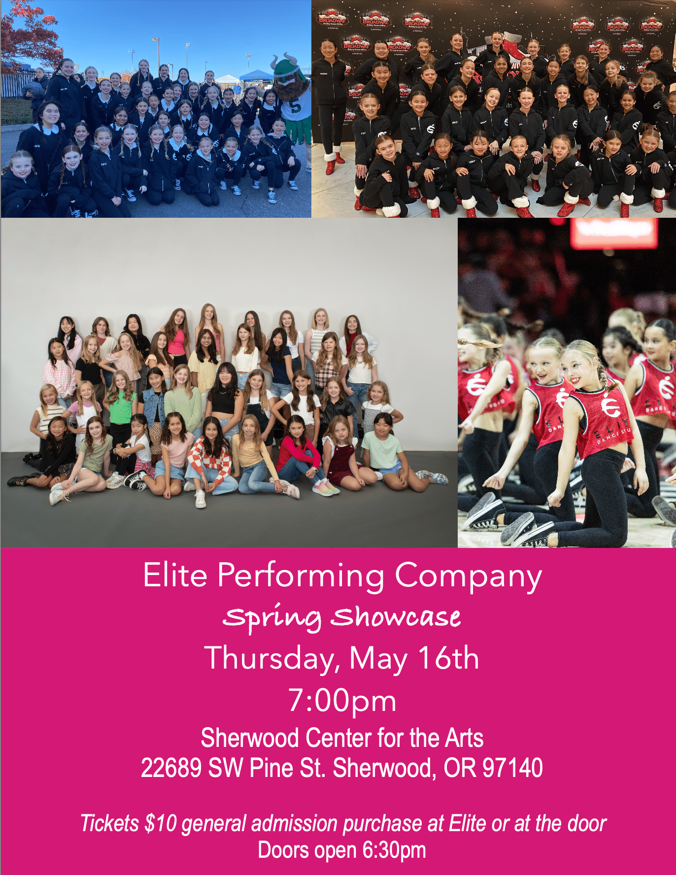 Elite's Performing Company Spring Showcase - Elite Dance Studio